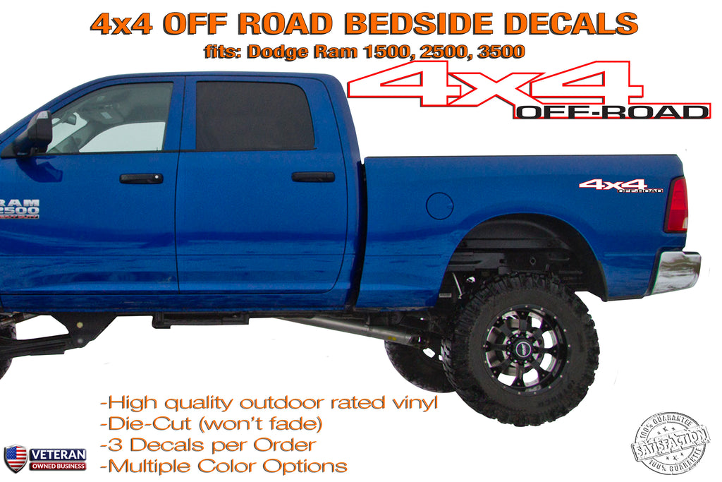 Blue Lifted Dodge Ram 4x4