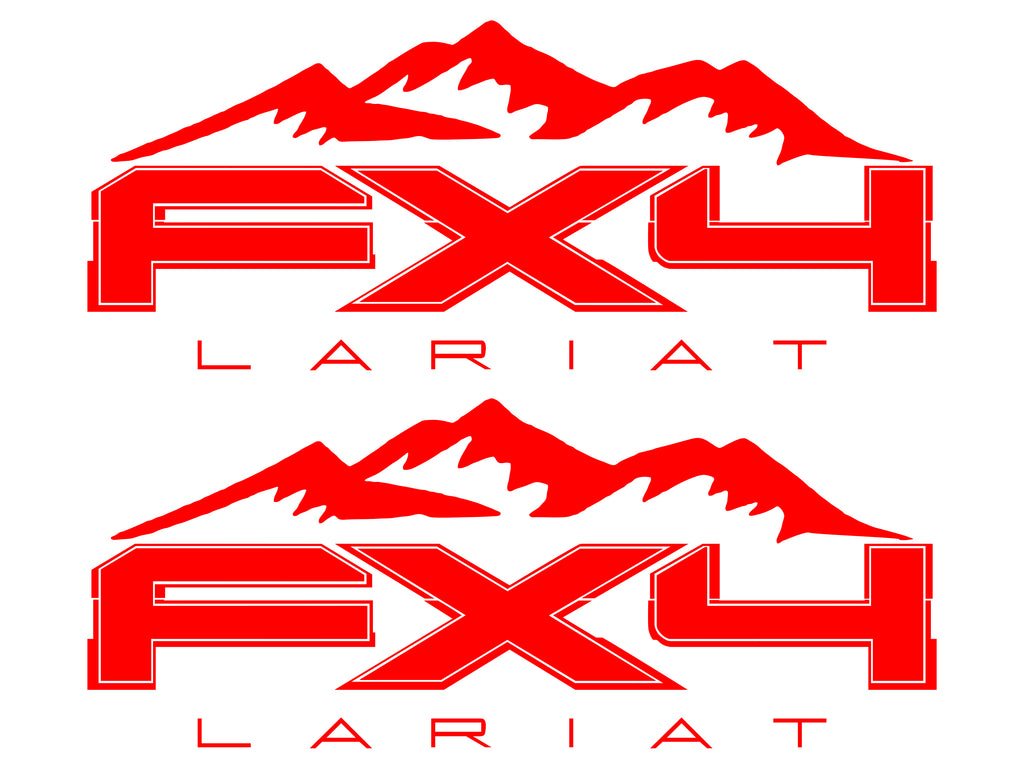 FX4 Lariat MOUNTAIN Bedside Fits Ford 2008-2017 F150-250 SUPER DUTY ...
