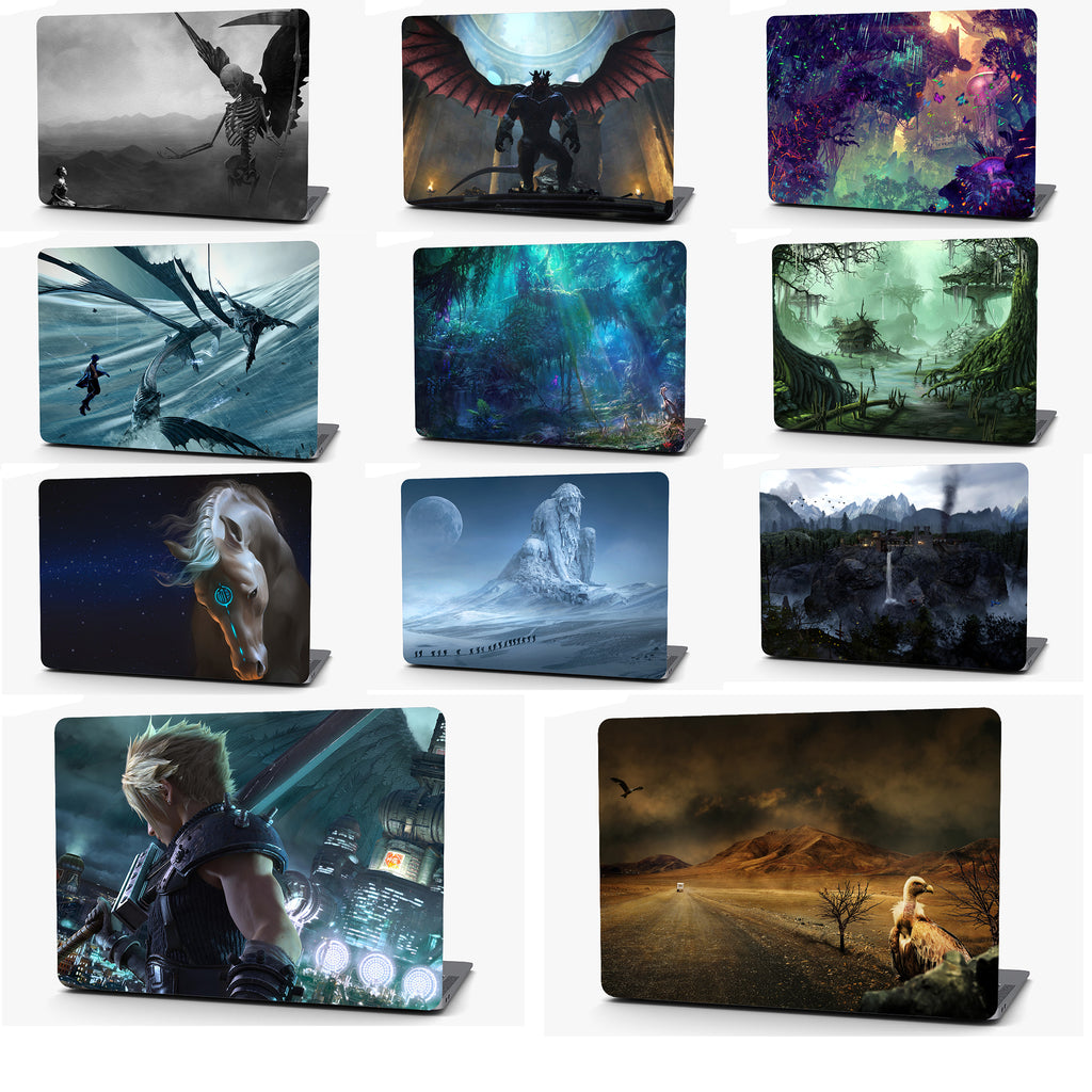 Final Fantasy Vinyl Laptop Computer Skin Sticker Decal Wrap Macbook Va ...