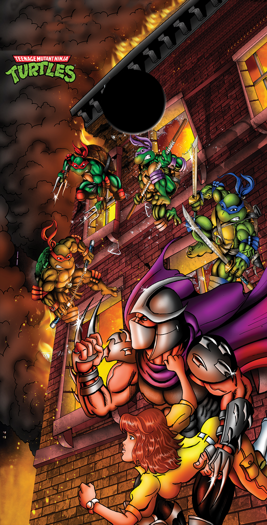 2 x Cornhole Board Bag Toss Vinyl Wrap Set, Ninja Turtles Universal Fi ...