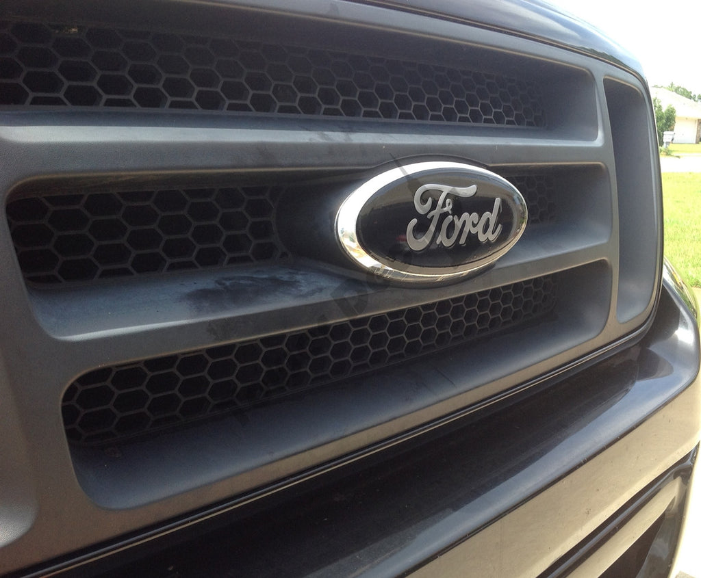 Ford Emblem Vinyl Overlay Front and Rear, Fits Ford Cars and Trucks ...