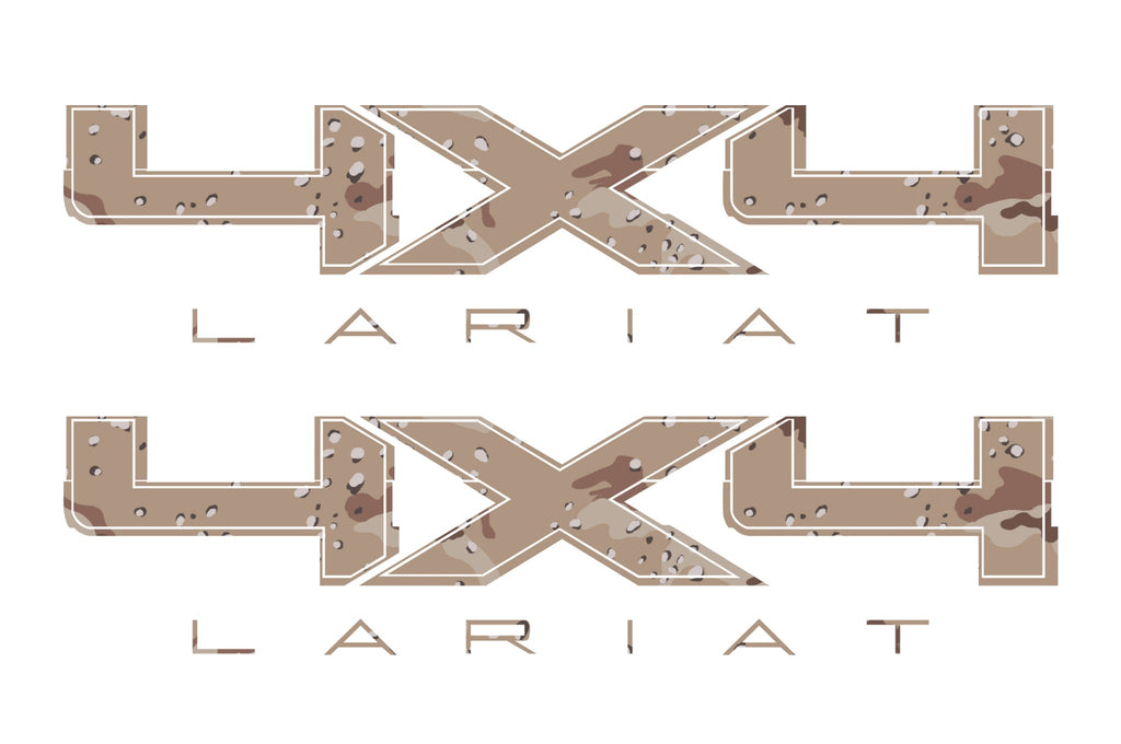 4X4 LARIAT Bedside Desert Decal Fits Ford Truck 2008-2017 F150-250 SUP ...
