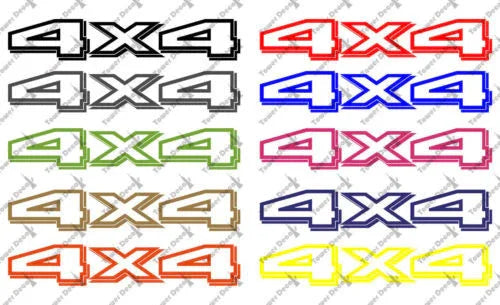 4x4 BED SIDE VINYL DECAL STICKER FOR FORD F150 F250 F350 F450 SUPERDUT ...