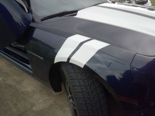 Chevy Camaro 4.25" Fender Hash Stripes Both sides SS RS LT LS Vinyl 20 ...