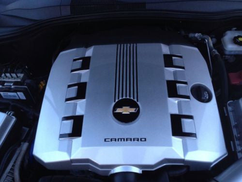 CHEVY CAMARO V6 ENGINE COVER ACCENT DECALS ACCESSORY 2010 2011 2012 20 ...